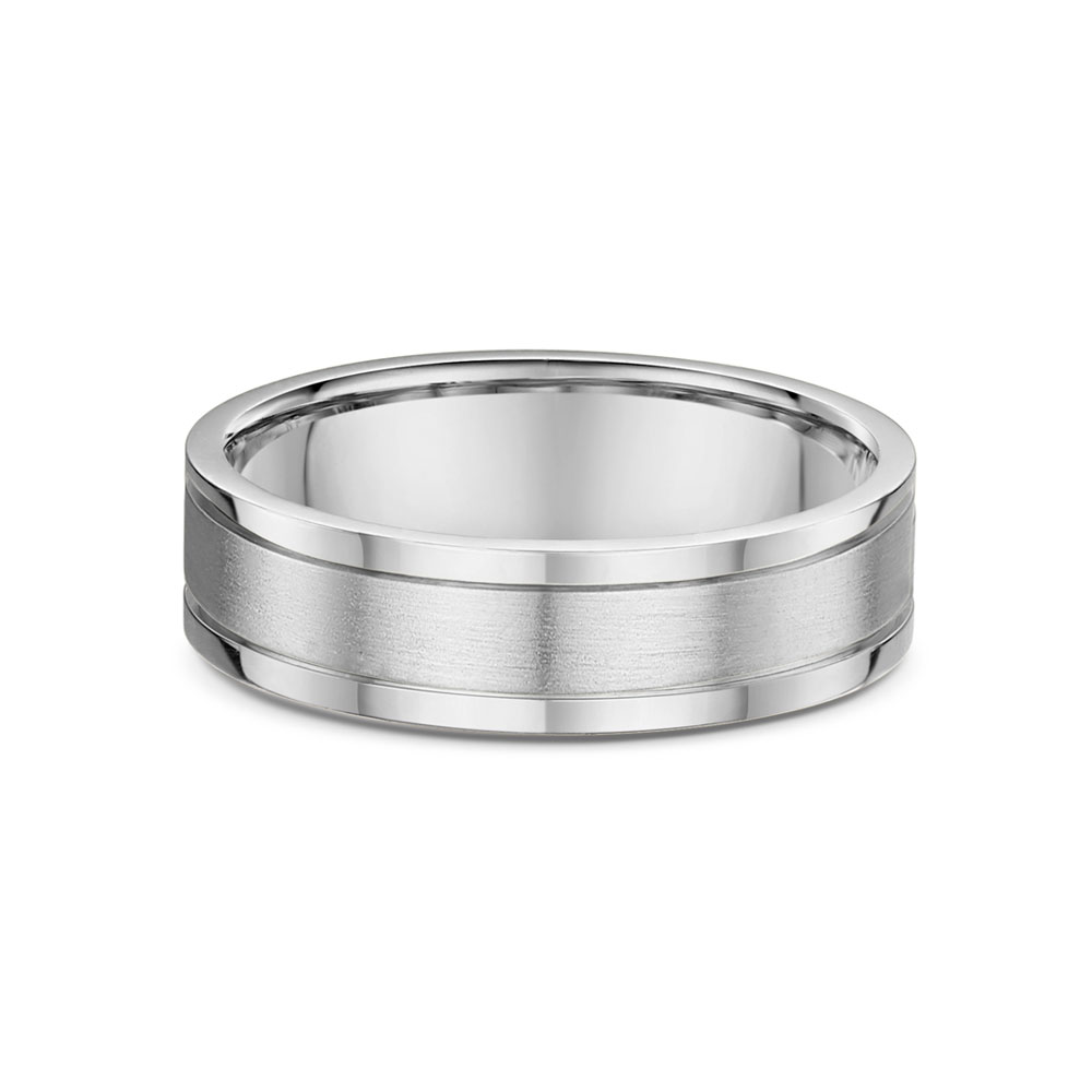 Centre matt finish ring 622A07 | Temple & Grace Singapore