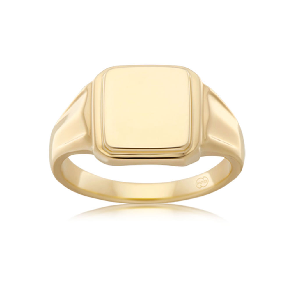 Square Signet Ring | Temple & Grace Singapore